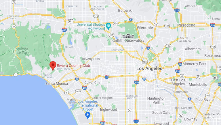 Where is the Riviera Country Club and the 2026 Genesis Invitational ...