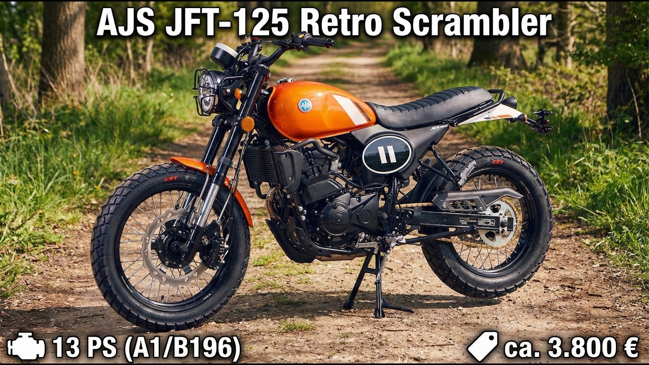 AJS JFT-125 neuer Retro-Scrambler für A1 & B196