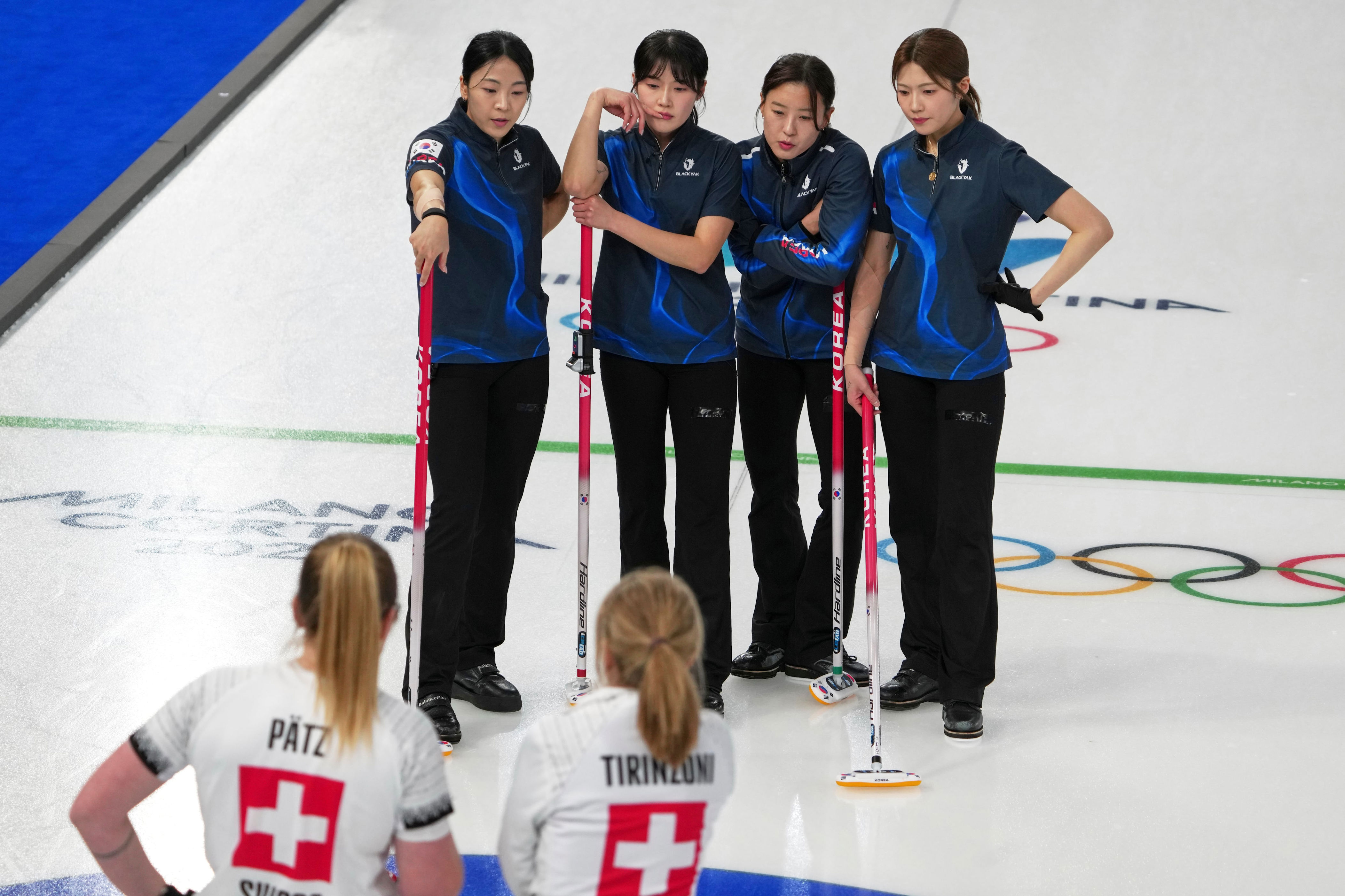 Korean women's curling team falls to Switzerland, drops to fourth