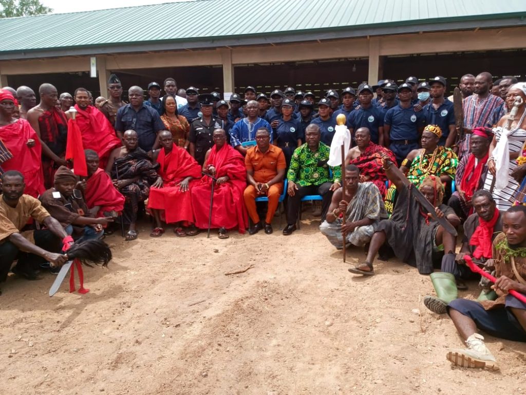 Blue Water Guards commissioned in Adaklu district