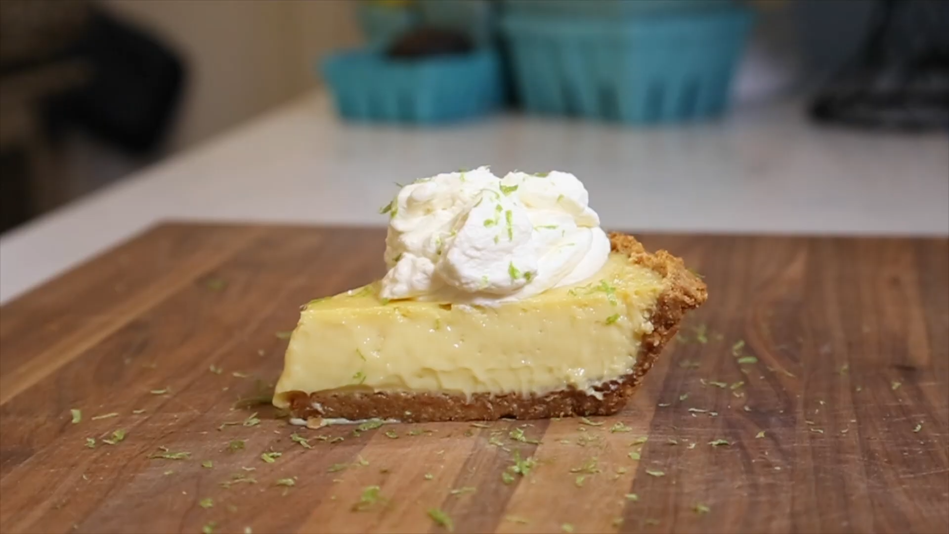 Making the perfect key lime pie