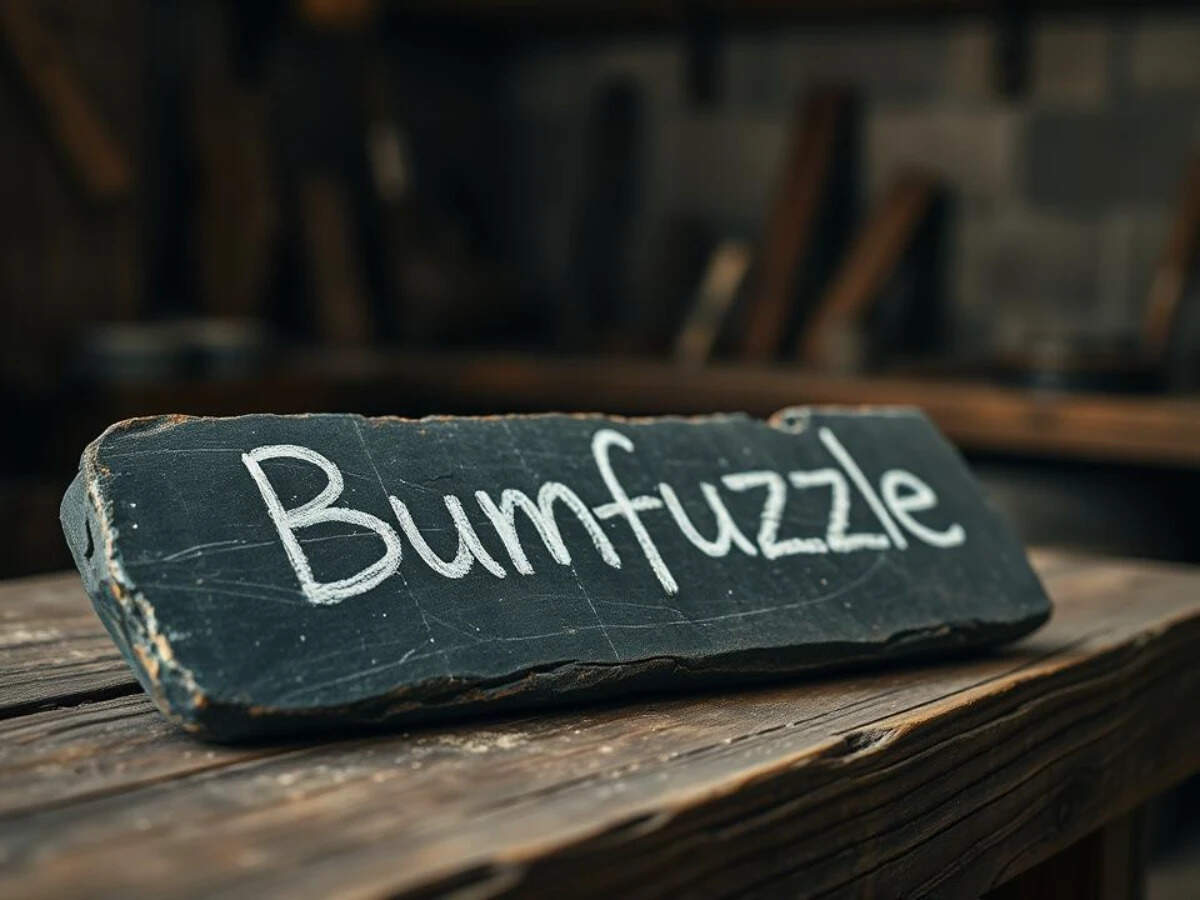 Word of the day - bumfuzzle