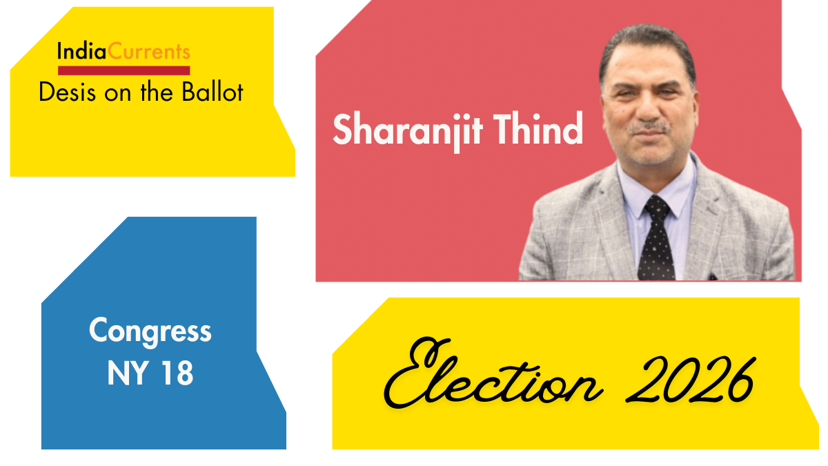 Desis on the ballot: Sharanjit Thind (R) for Congress (NY18)