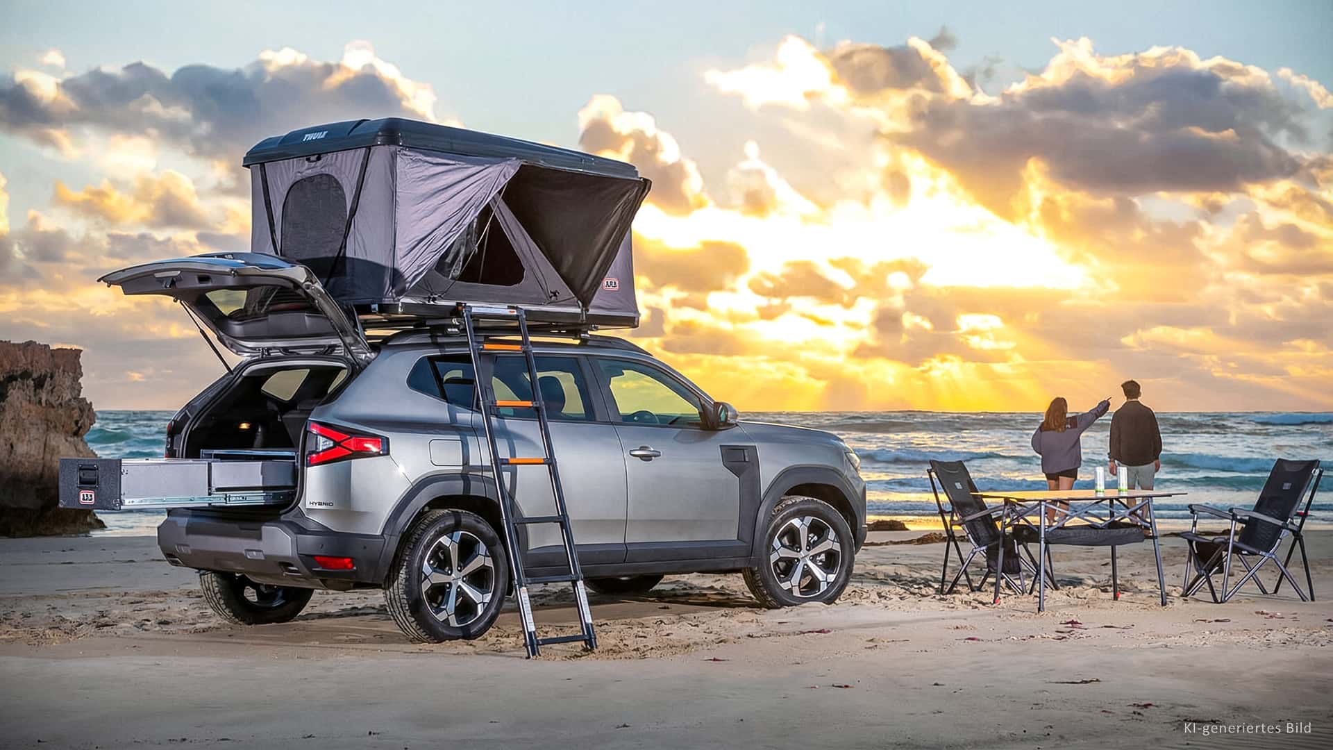 Tenda sul tetto e cucina, ecco il camper da 33.000 euro di Dacia