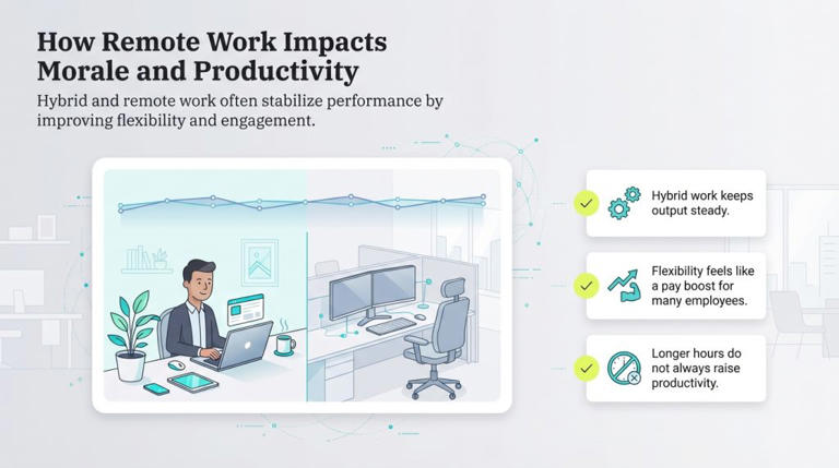 Are employees more productive working from home?