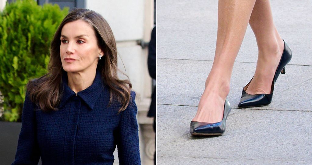 Queen Letizia's Magrit Clara kitten heels return for Spain's ‘Our ...
