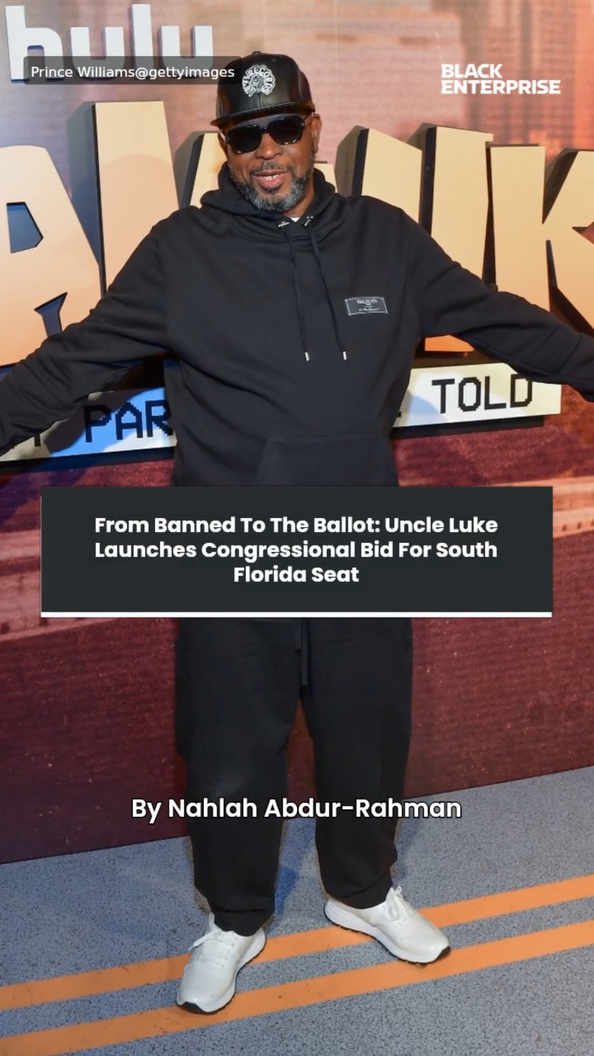 From banned to the ballot: Uncle Luke launches congressional bid for ...
