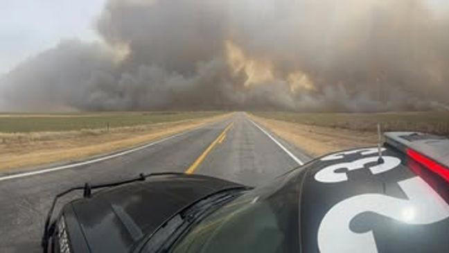 Ranger Road Fire and 43 Road Fire burn thousands of acres in NW Oklahoma