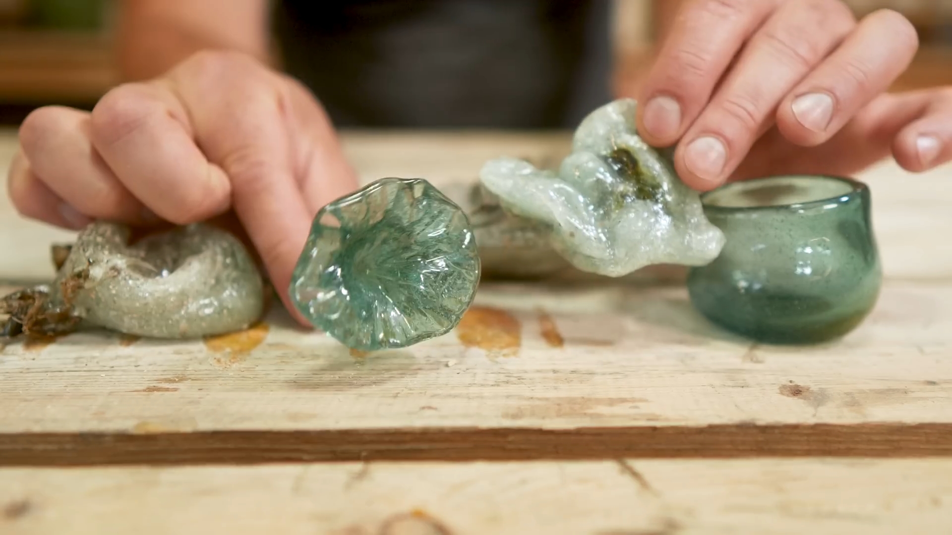 Recreating ancient glass blowing techniques