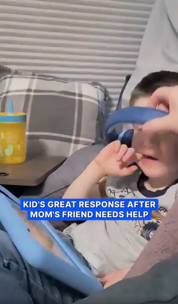 Child offers savings to help mom’s friend in need