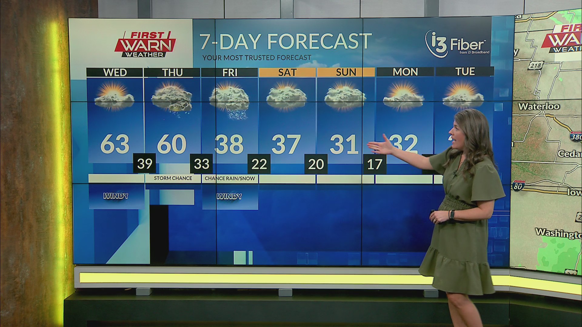 Tuesday late afternoon First Warn forecast 2/17/26