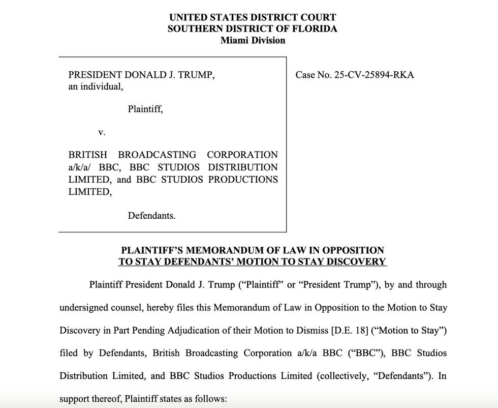 Why is Donald Trump suing the BBC in Florida? Here's everything you ...