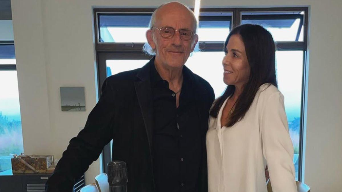 'Back to the Future' alum Christopher Lloyd, 87, cozies up to 'sweetest ...