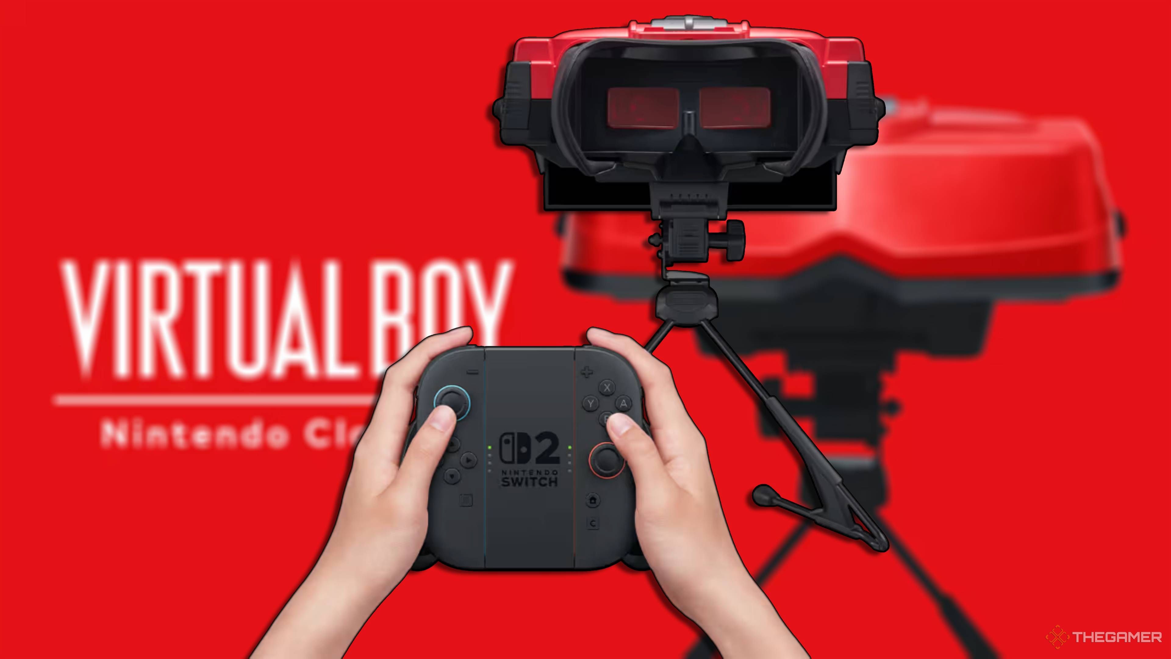 Virtual Boy games can be played without Switch accessories, but they ...