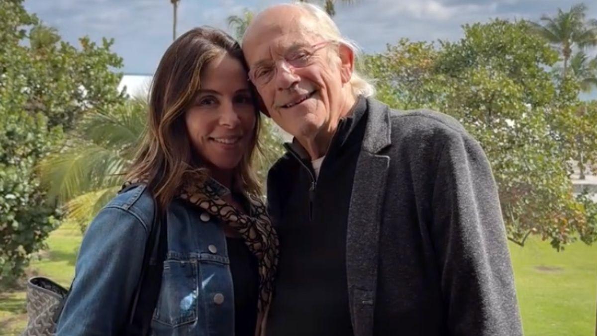 'Back to the Future' alum Christopher Lloyd, 87, cozies up to 'sweetest ...