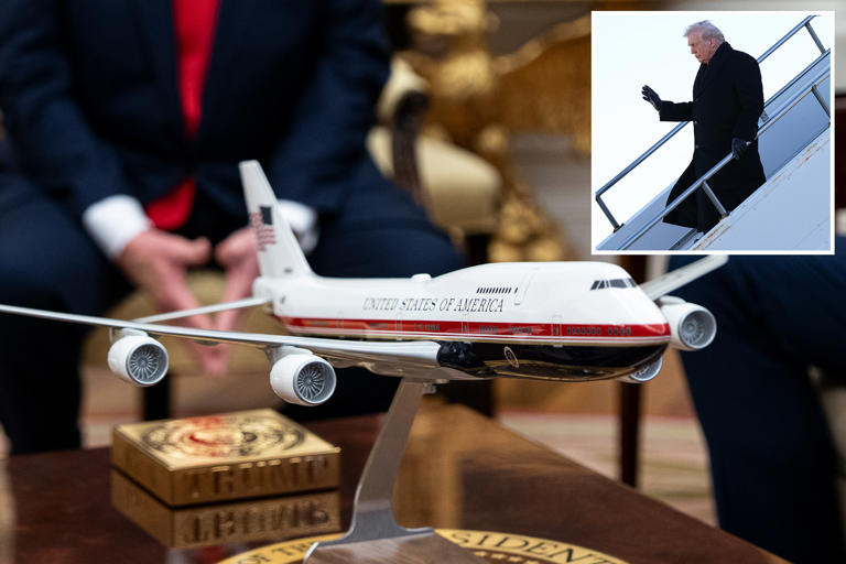 Air Force presidential fleet being transformed into Trump’s signature ...