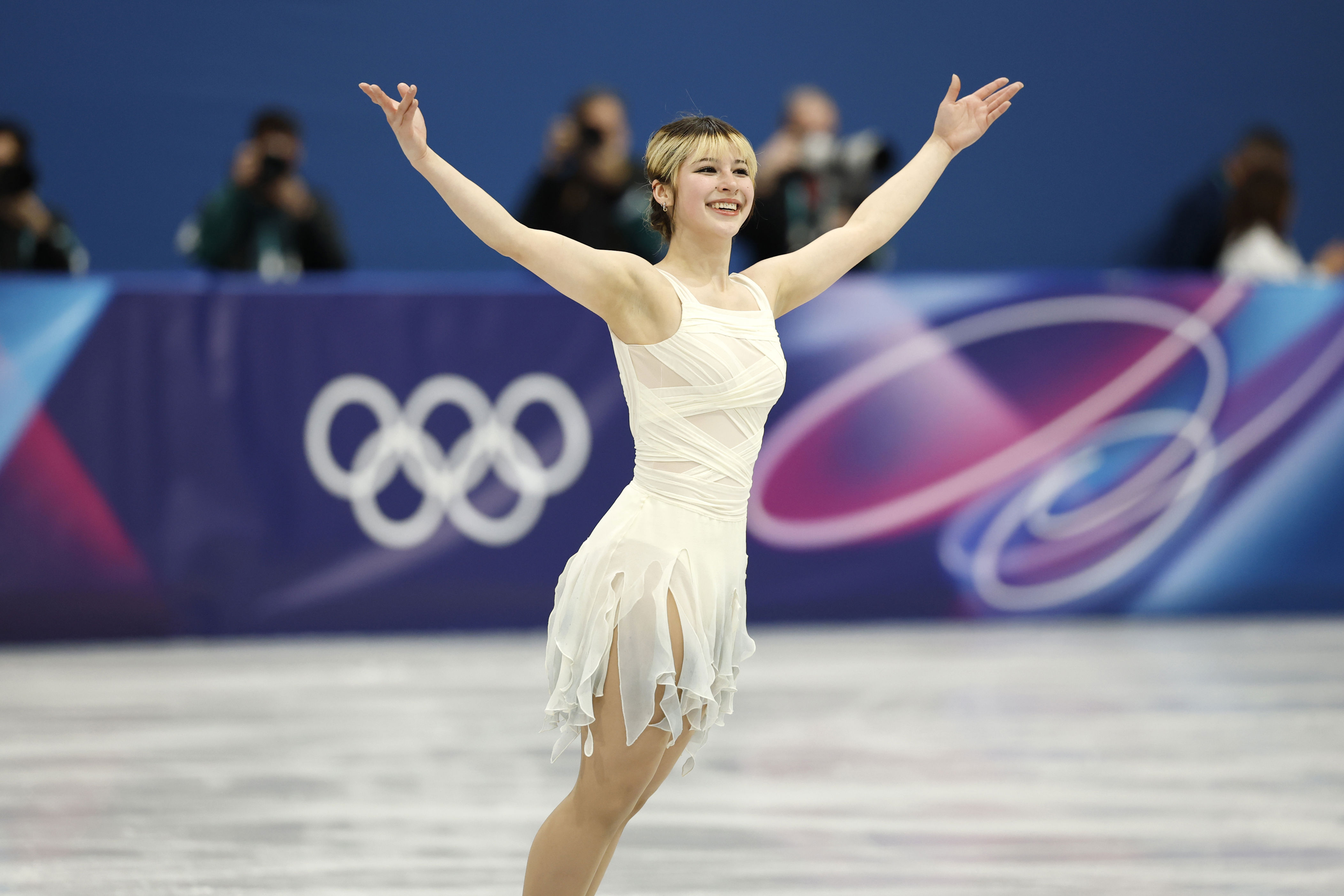 Oakland's Alysa Liu sits in third after women's figure skating short ...