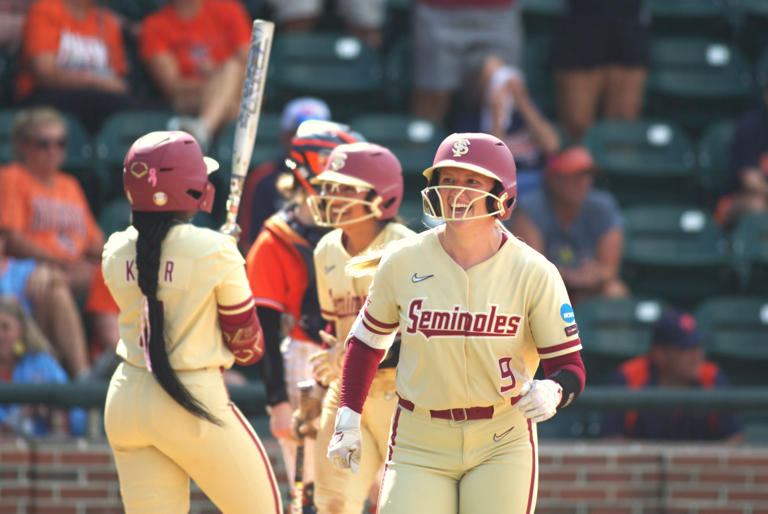FSU softball run-rules Louisiana