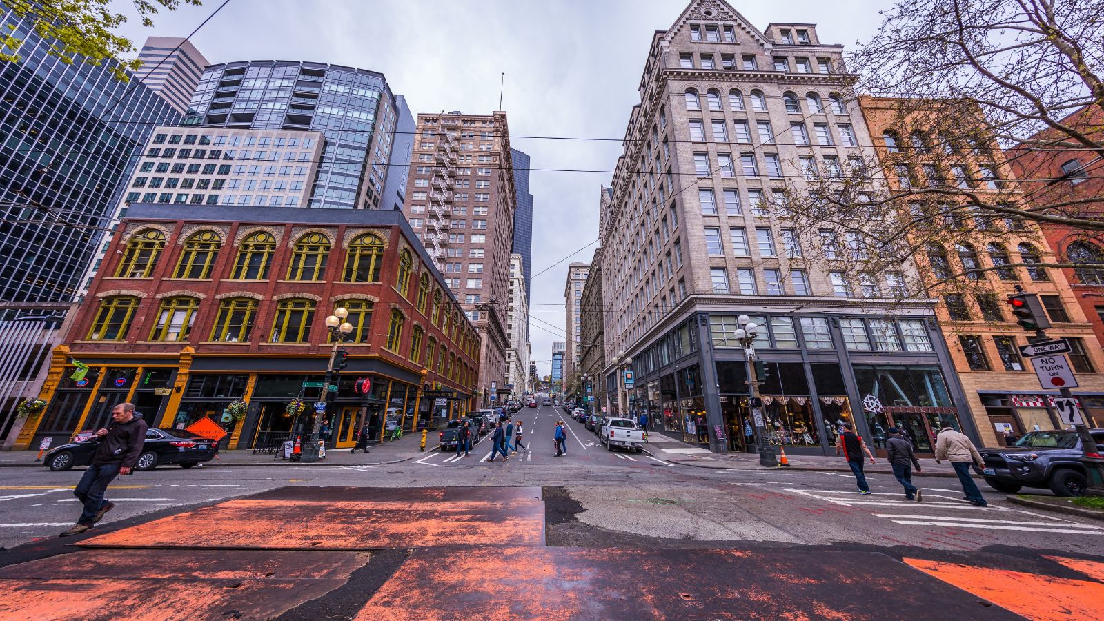 Seattle’s underground shows the “old street level” buried after the ...
