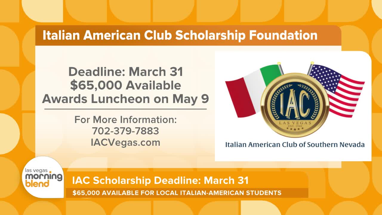 Italian American Club Scholarship Foundation accepting applications for ...