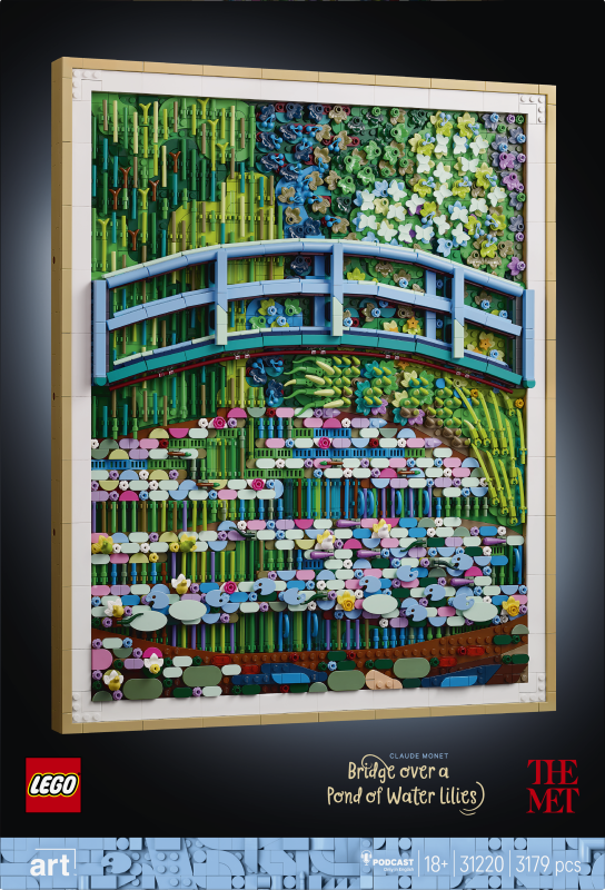 Lego unveils 3,179-piece Monet art set for $249.99, available March 1
