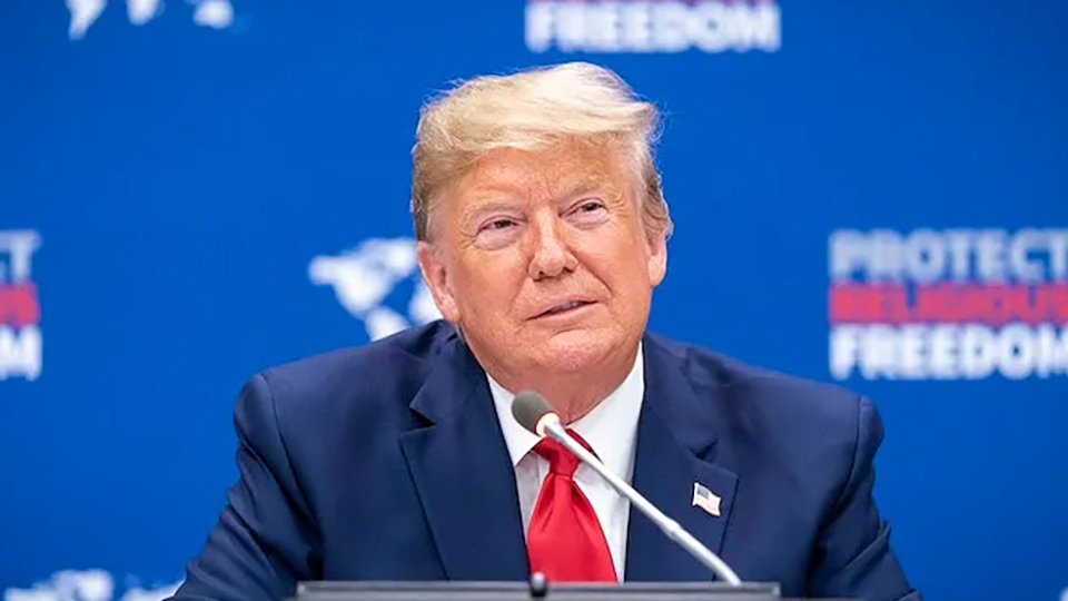 Trump approval sinks to 34%