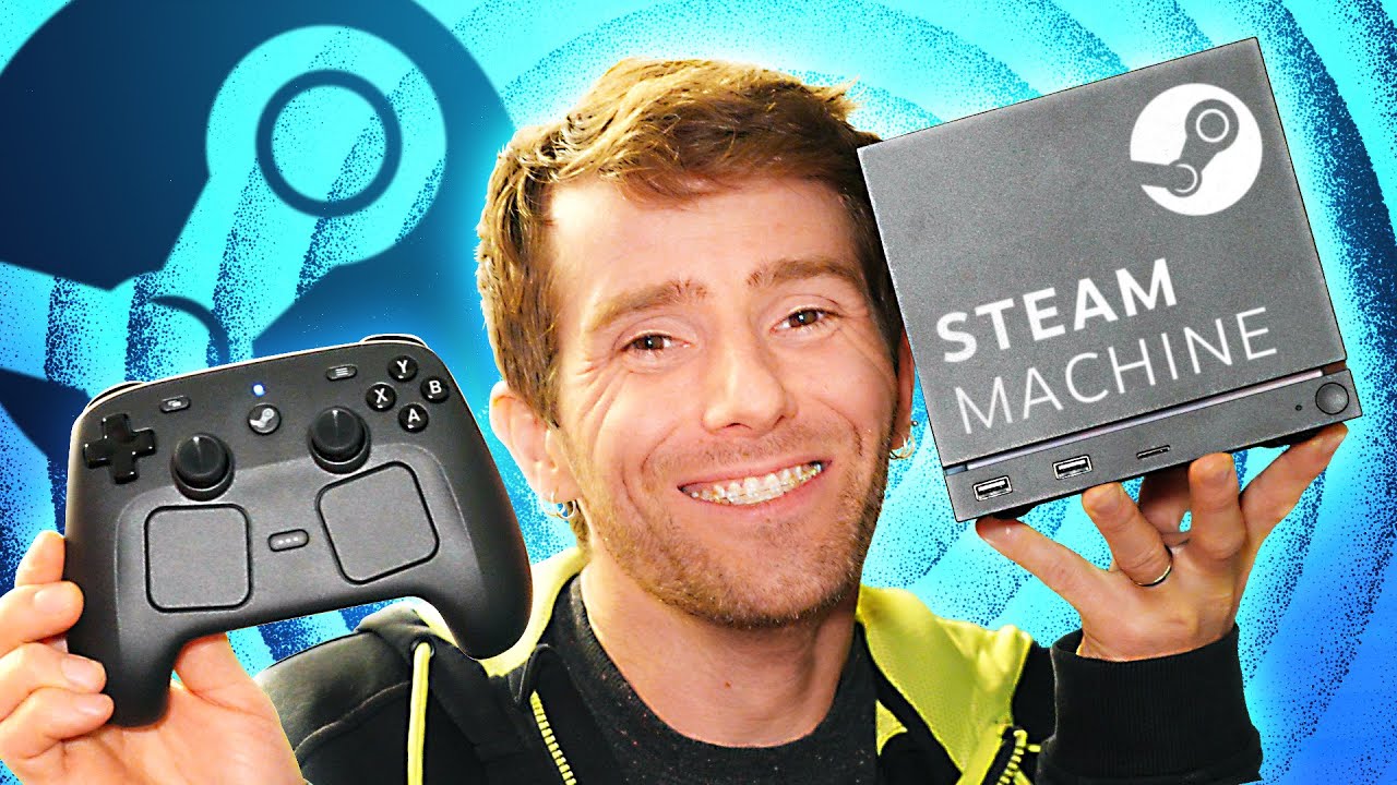 Valve’s new console and controller - Steam Machine & Steam Controller ...