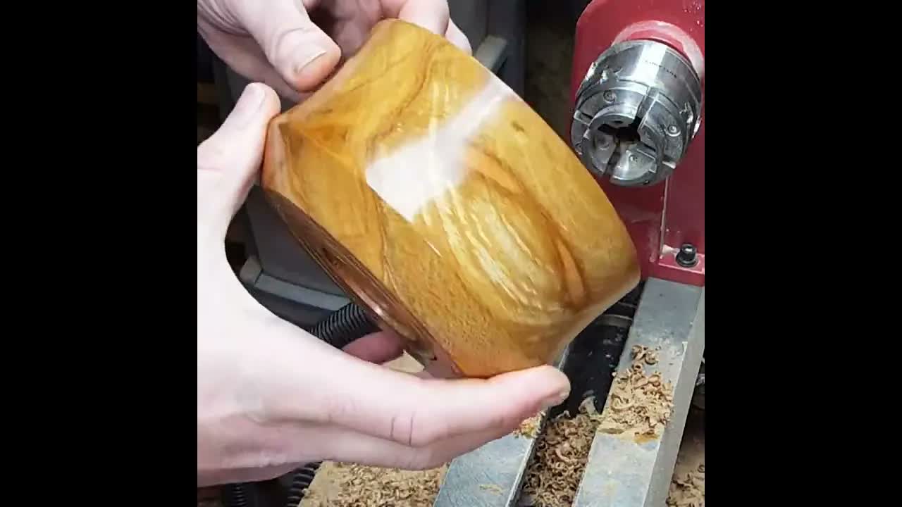 Woodturning challenge - beech bowl