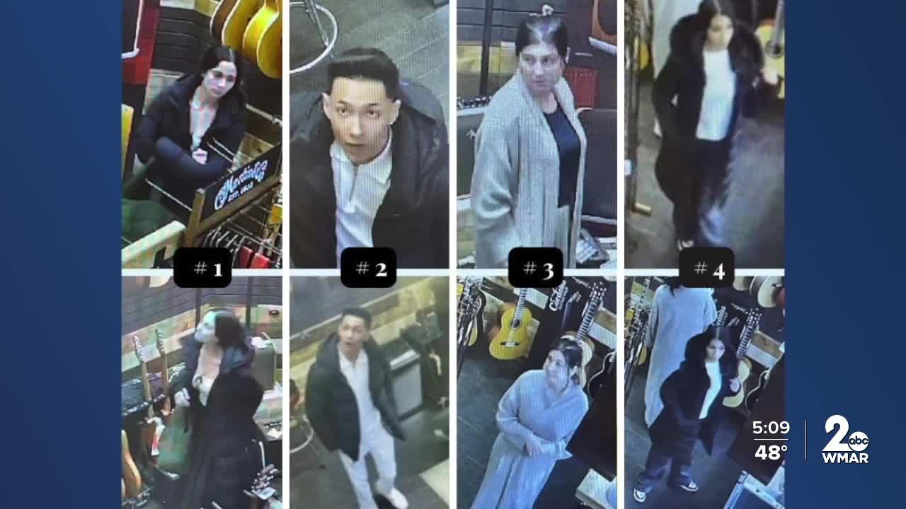 Thieves steal guitar worth $15K at Music Land in Bel Air