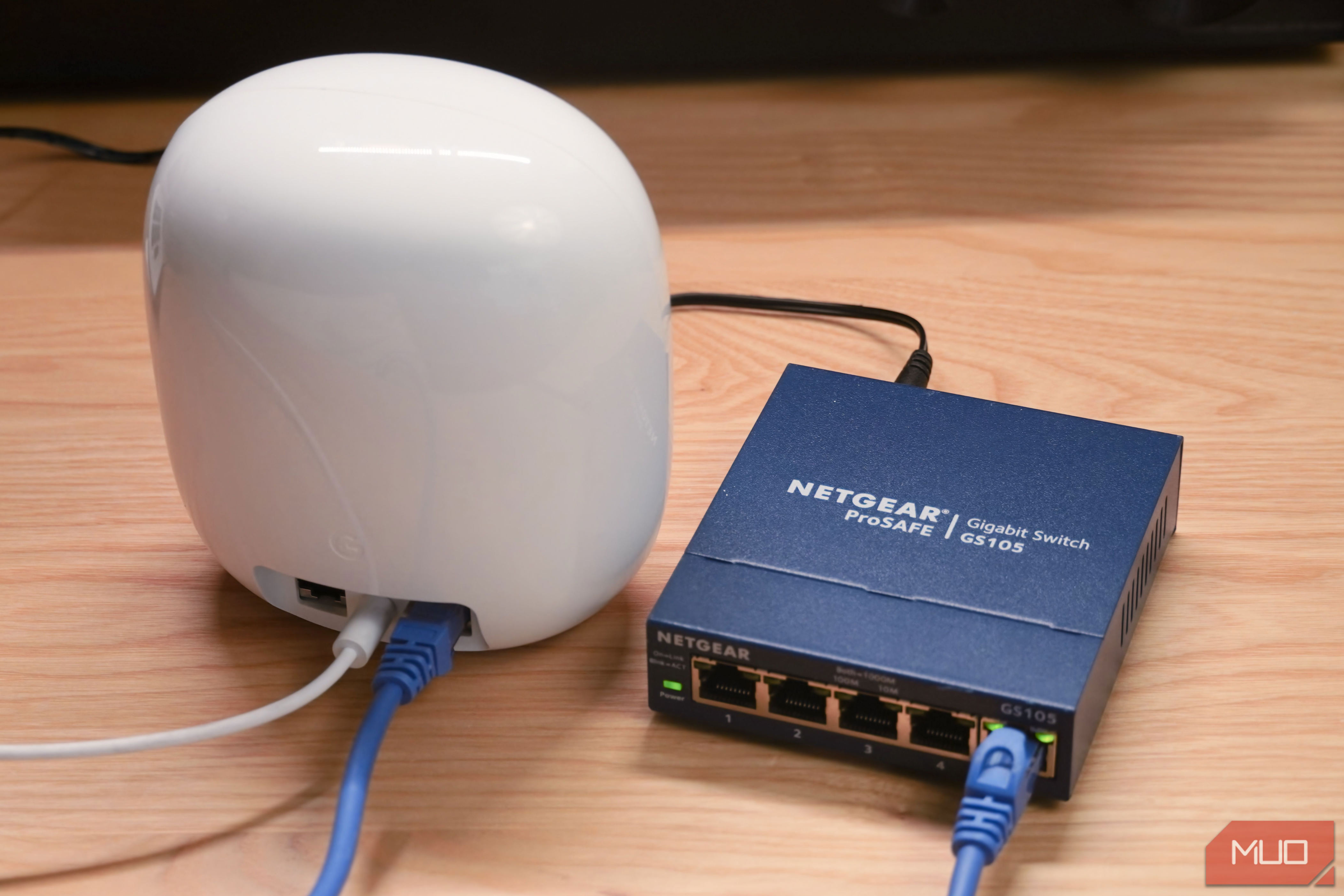 I added extra gigabit Ethernet ports to my Google Nest Wi-Fi Pro with ...