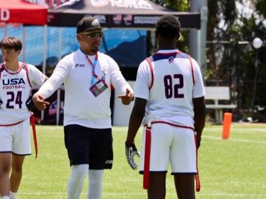 Local flag football coach joins USA flag football staff