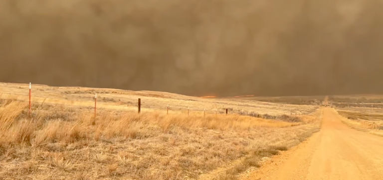 Dangerous fire weather remains across plains during wildfire outbreak