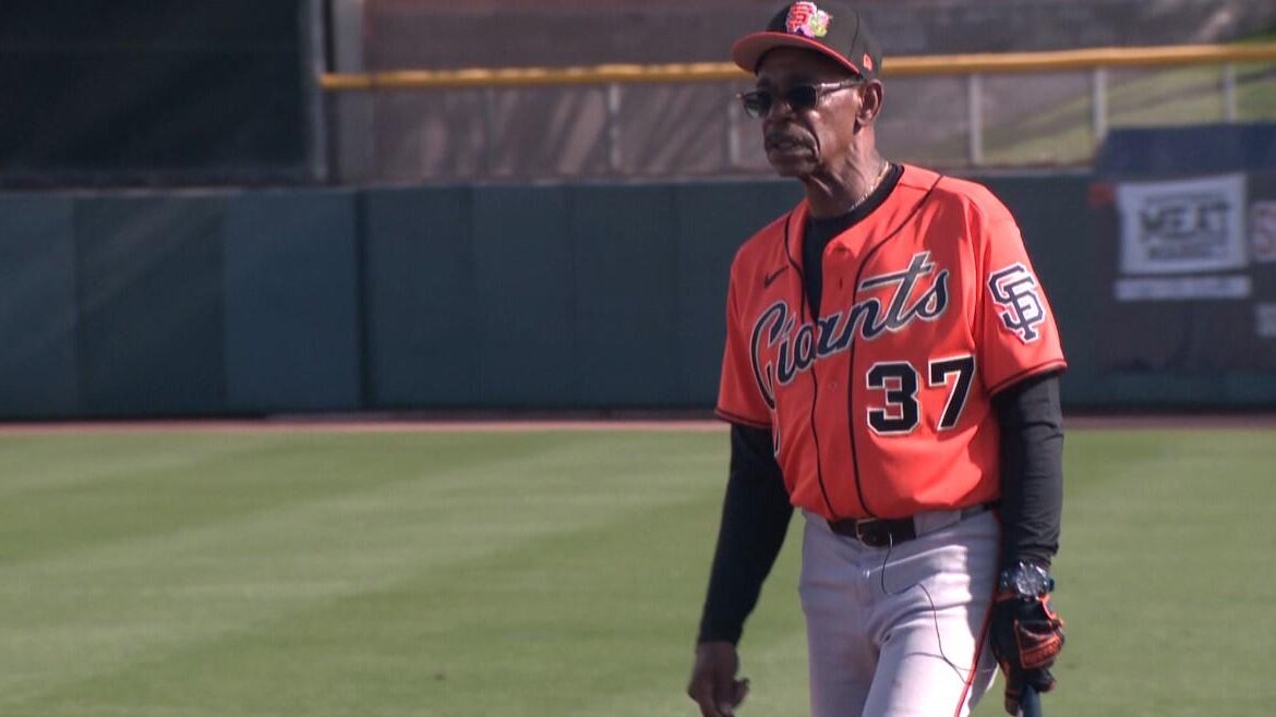 Game day: Giants assistant coach Ron Washington still has his fastball ...