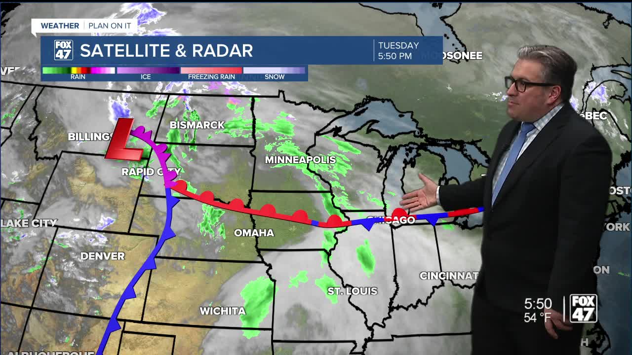 Fox 47 evening forecast - 2/17/2026