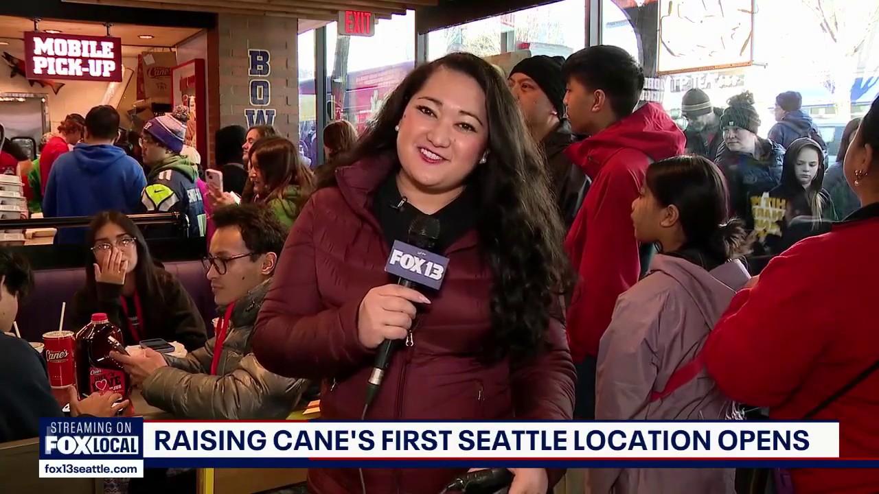 Raising Cane's finally opens in Seattle