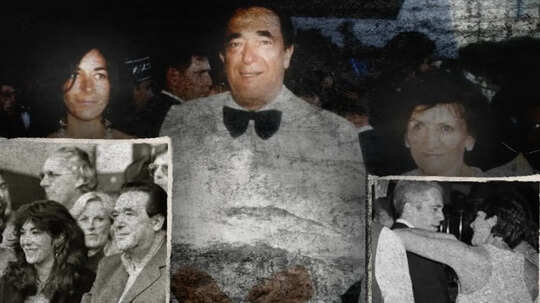 "Daddy lets me choose it": Ghislaine Maxwell, her father Robert Maxwell ...