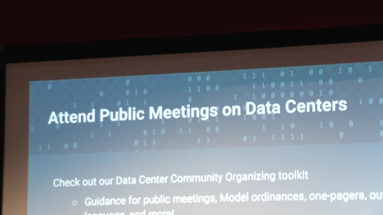Lowndes County citizens push back on potential data center during town hall