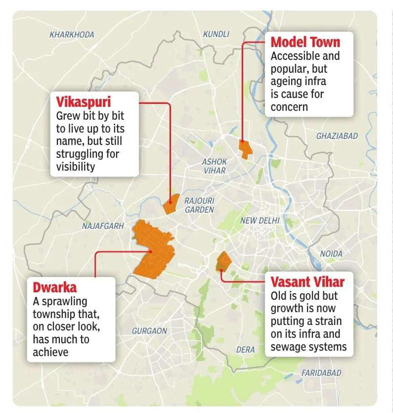 Heart & soul of Delhi's 'model' town: A colony built around 6.5-acre lake