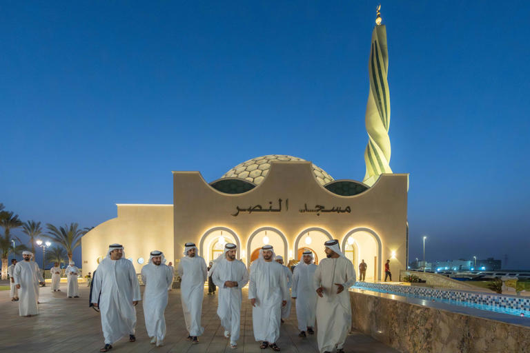 Sharjah's new mosque with stunning glass dome to serve 1,300 ...