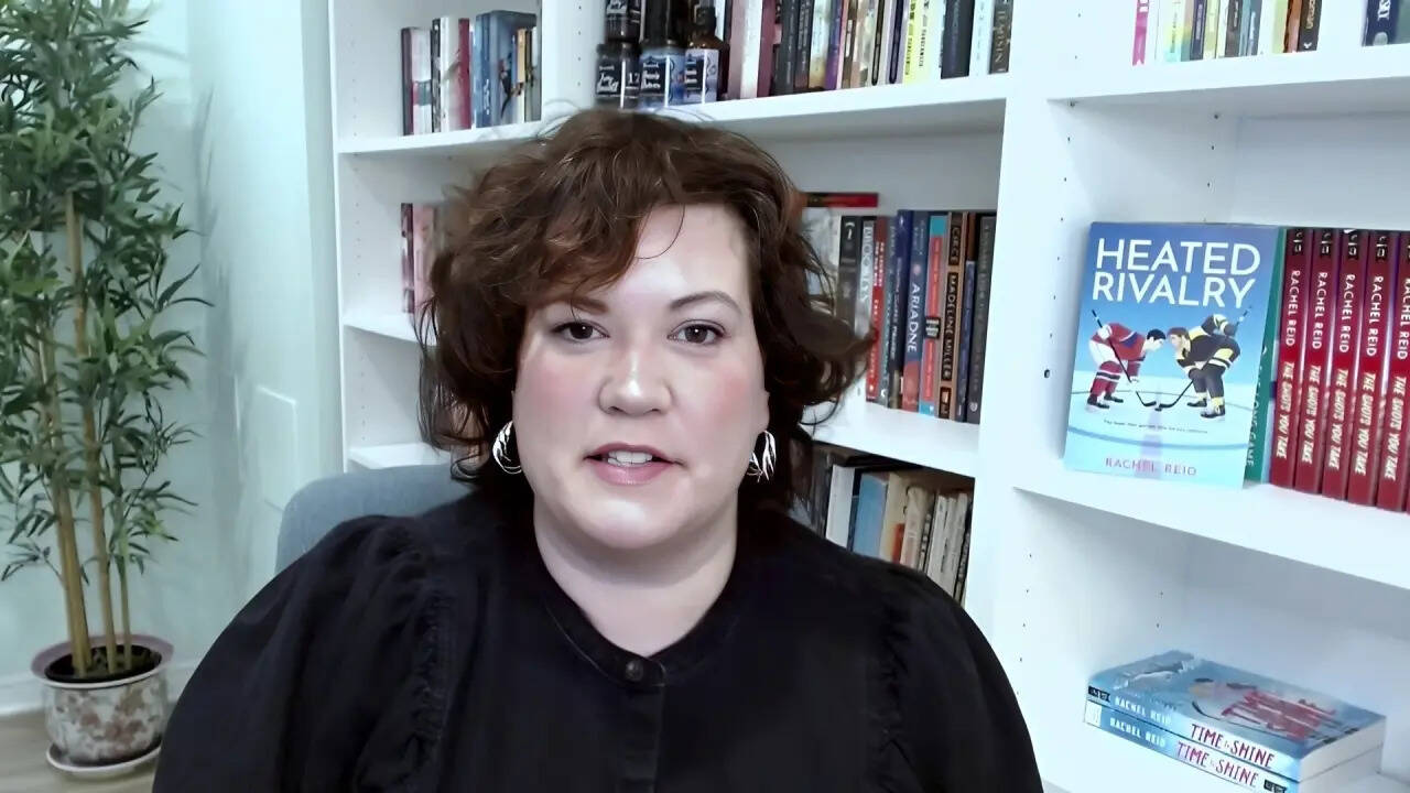 'Heated Rivalry' author Rachel Reid learned of TV adaptation interest ...