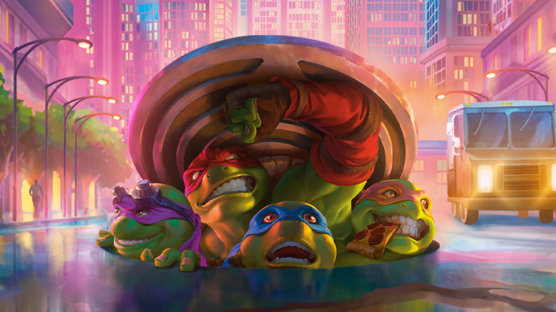 Magic's upcoming TMNT set is light on mechanical depth, but still ...