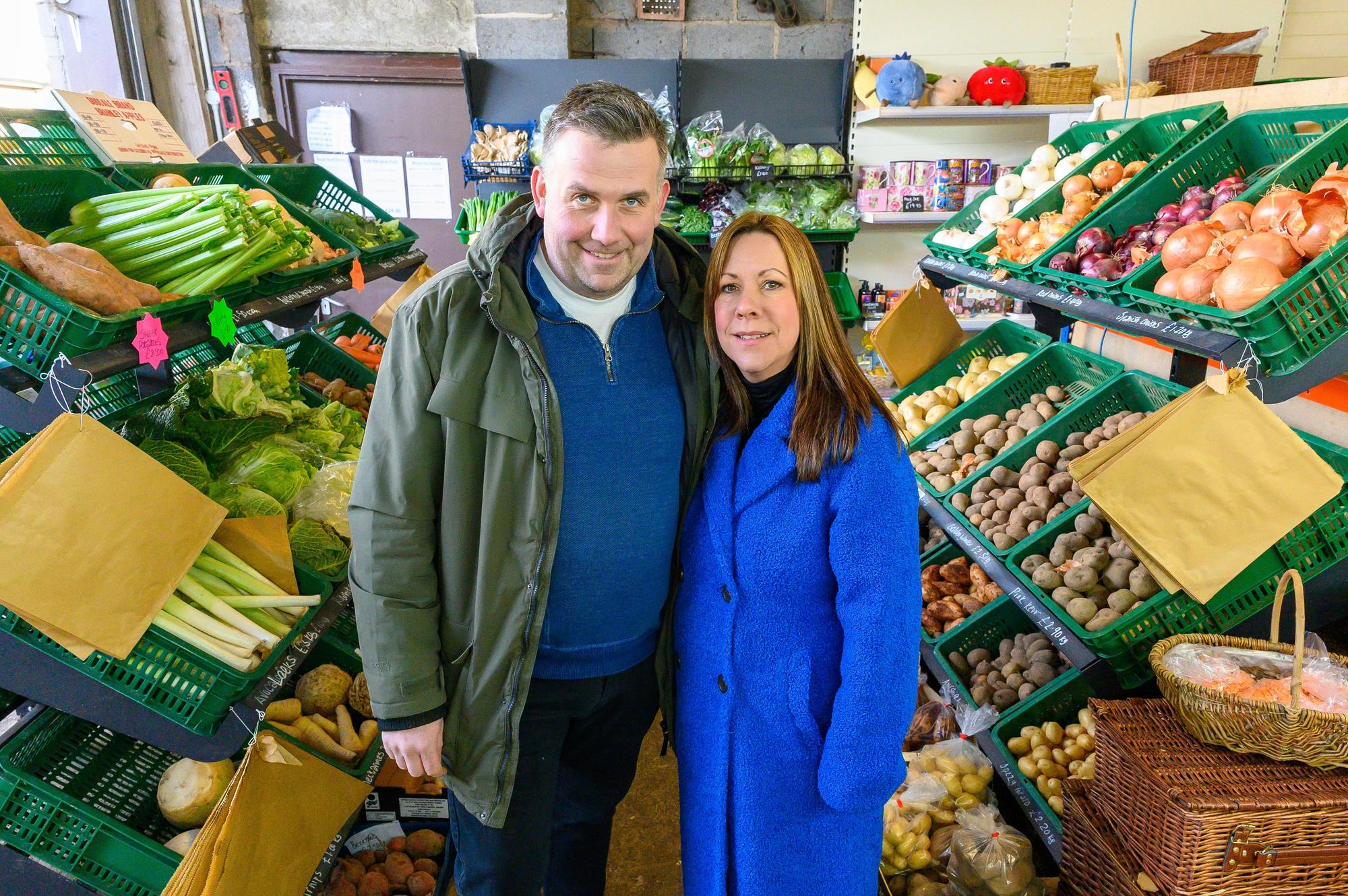 Step inside Head of Muir farm shop for an Aladdin's cave of colourful ...
