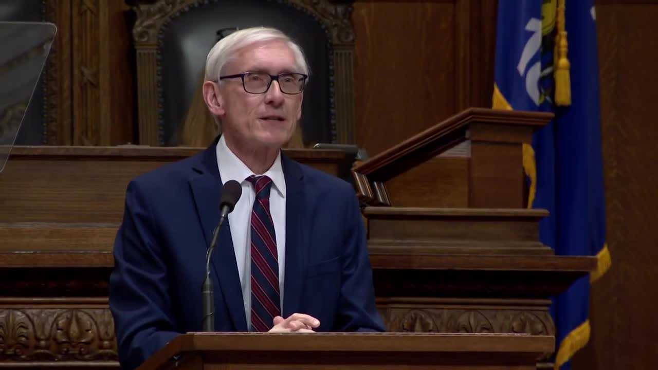 Gov. Tony Evers gives final State of State address