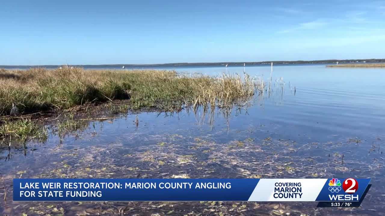 Marion County requesting over $1M in state funds to clean up Lake Weir