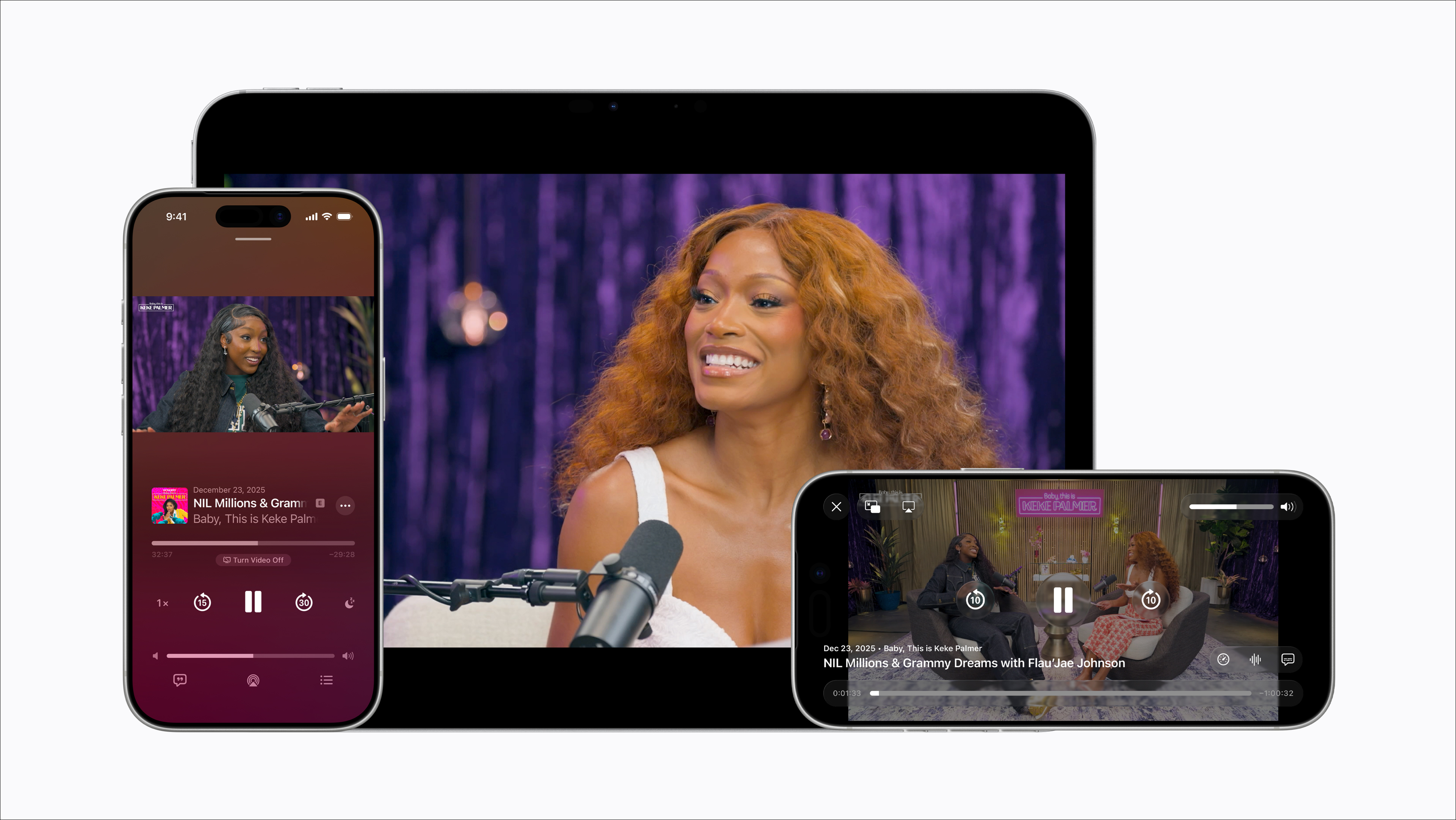 Apple Podcasts will let you switch from audio to video in iOS 26.4