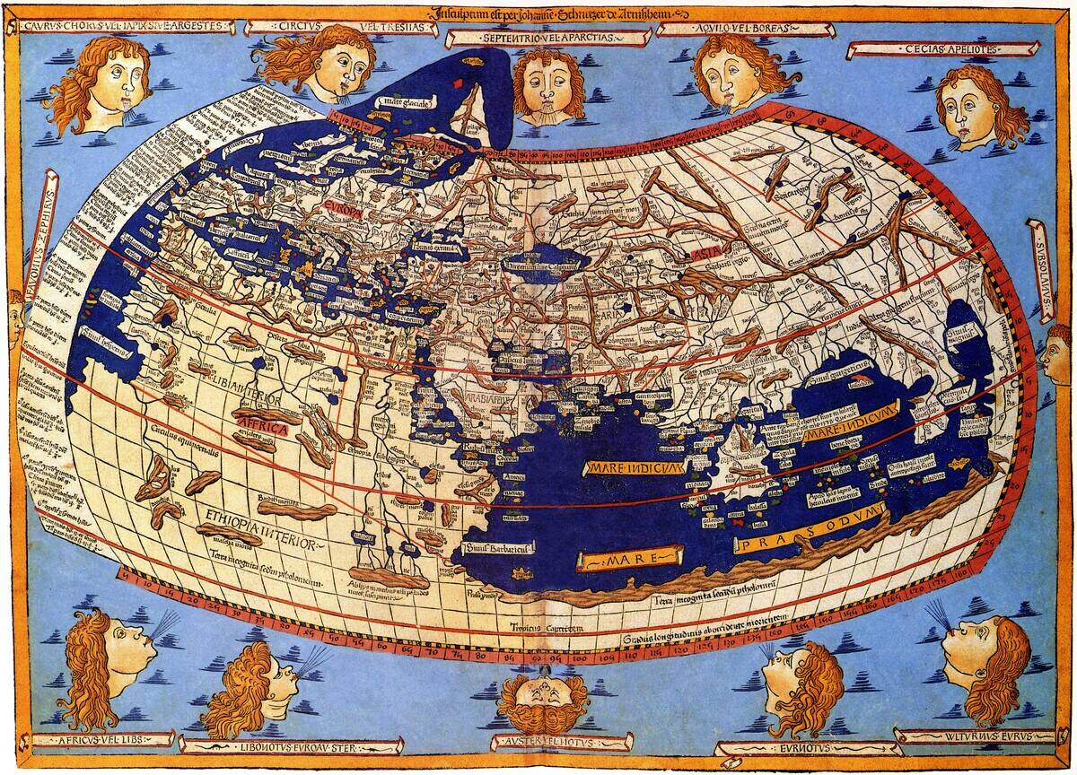 11 photos of ancient maps showing mythical beasts as real