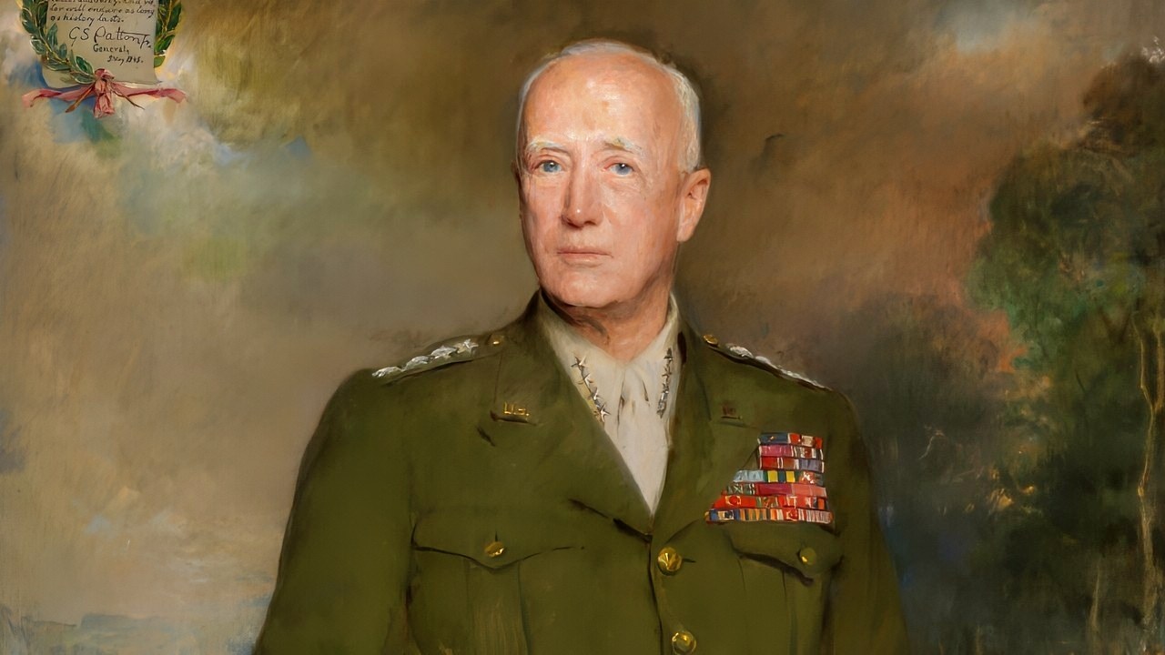 US Army quote of the day by legend George S Patton: 'I don't measure a ...