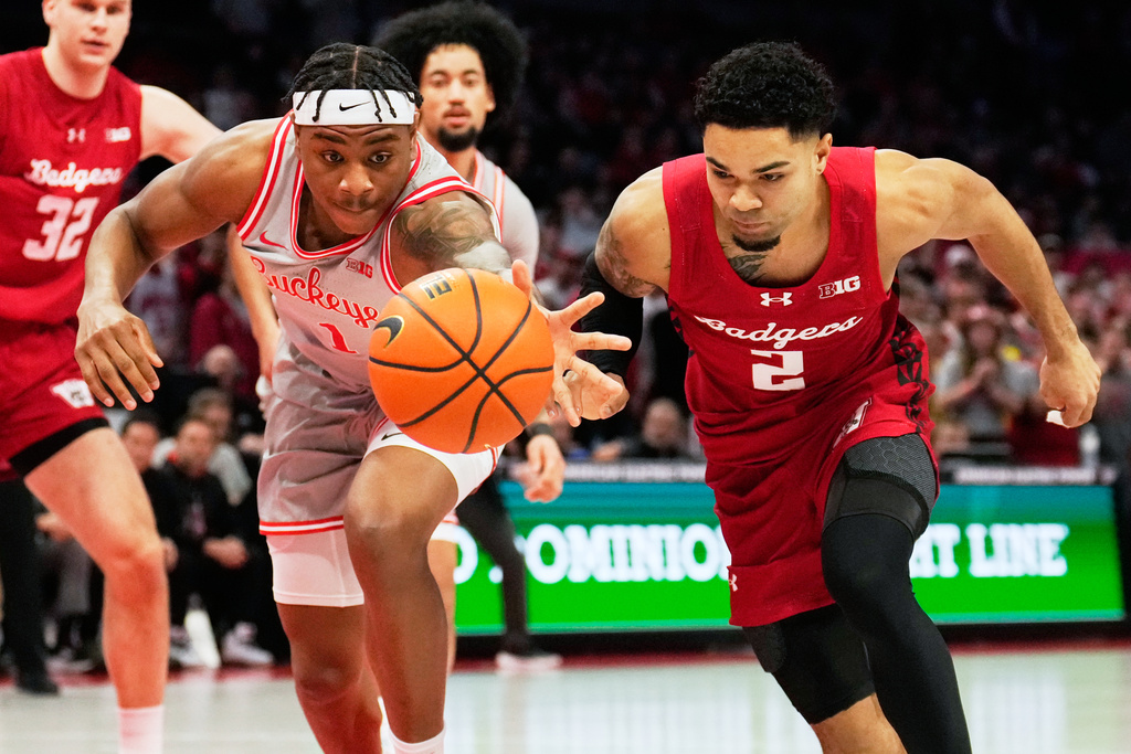 Ohio State upends No. 24 Wisconsin 86-69
