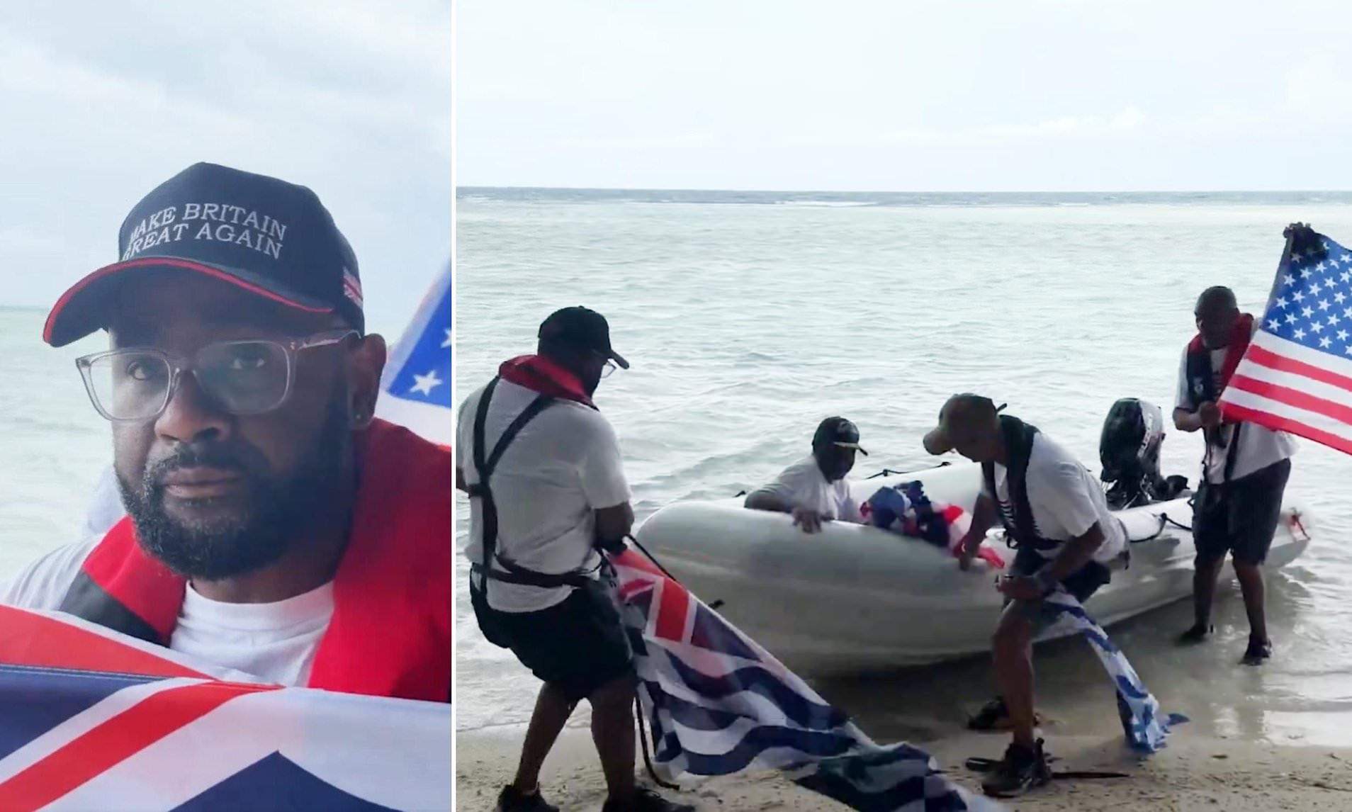 Gang of four Chagossians sail to islands to try to reclaim homeland ...