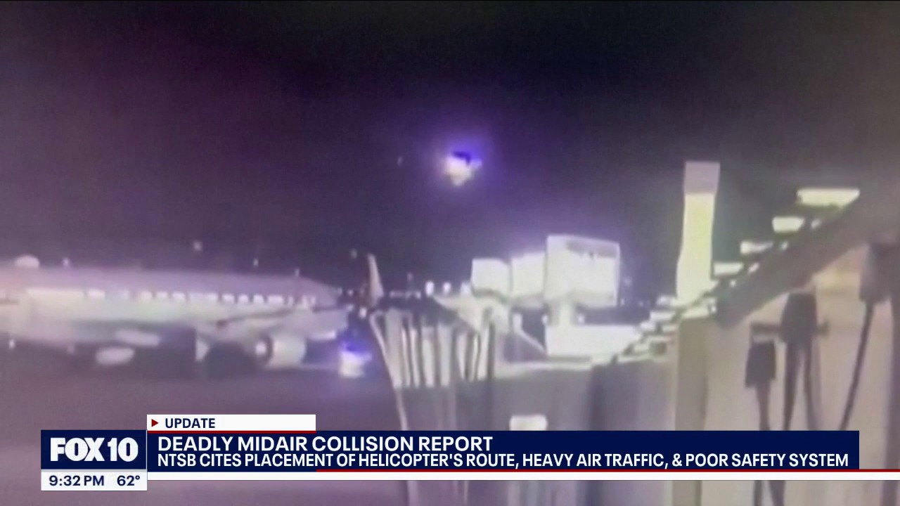 NTSB releases final report on deadly midair collision in DC